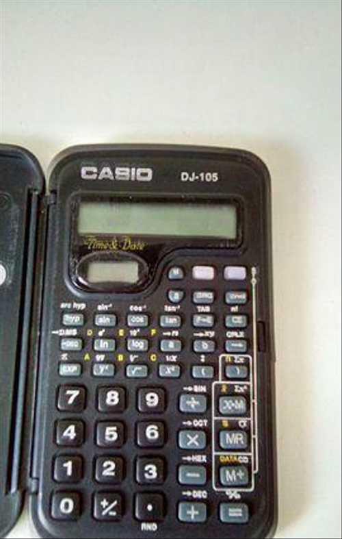 Новый калькулятор casio DJ-105