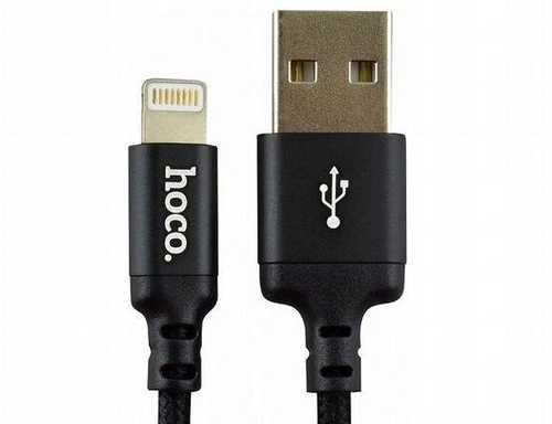 Data Кабель USB - Lightning 1м Hoco X14 - Black