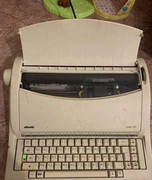 Электронная Пишущая машинка Olivetti