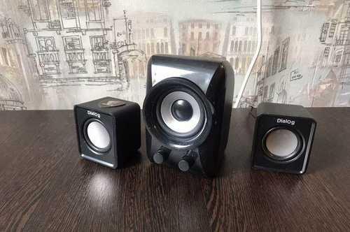 Колонки 2.1 с subwoofer