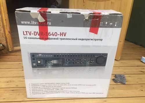 Видеорегистратор LTV-DVR-1640-HV. 16-канальный циф