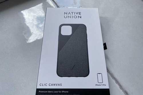 Чехол Native Union Clic Canvas для iPhone 11 Pro