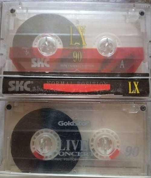 Аудиокассеты запечатанные