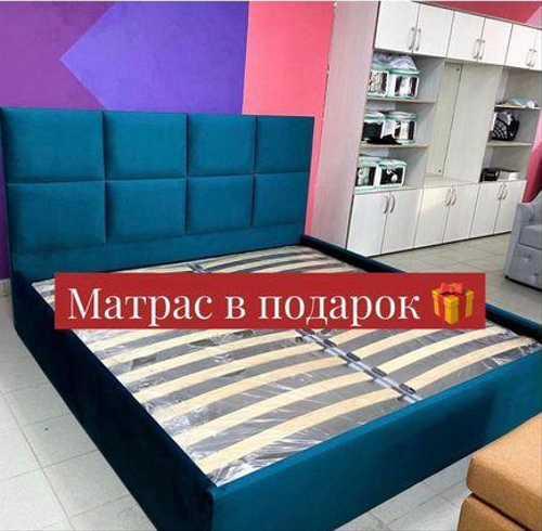 Кровать с матрасом в подарок