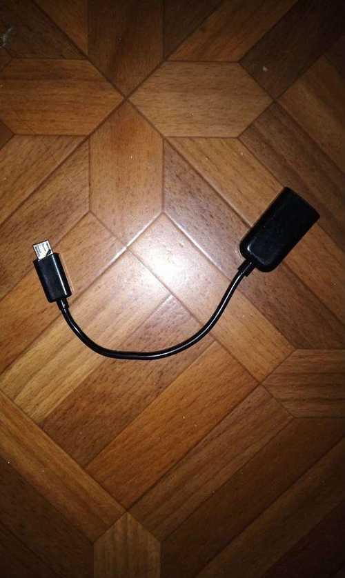 Переходник OTG USB мама к micro usb (юсб мама на м