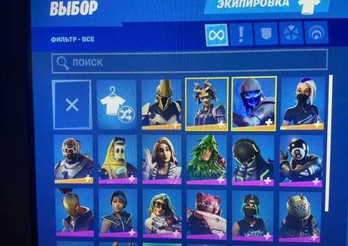 Fortnite skins с почтой
