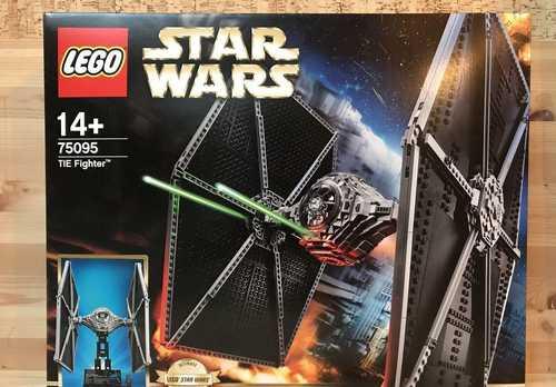 Новый Lego 75095 Истребитель TIE сид (TIE Fighter)