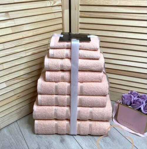 Комплект набор полотенца банные махровые