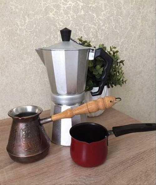 Турки, гейзерная кофеварка, СССР
