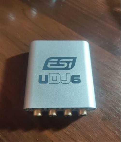 Внешняя звуковая карта ESI UDJ6