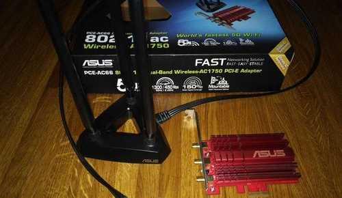 Wi-Fi Asus 5GHz pci-ex
