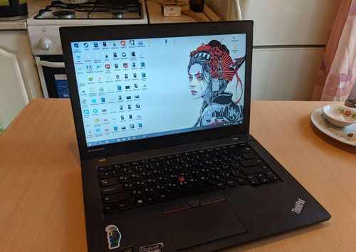 Lenovo ThinkPad T450 на i5 16gb SSD 500gb