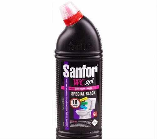 Чистящее средство против налета и ржавчины sanfor WC Gel "Special black", 1 л