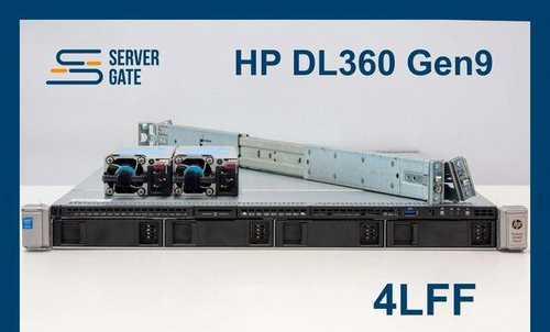 Сервер HP DL360 Gen9 4LFF 2x E5-2660v4 64GB 240