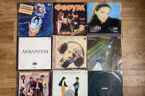 Виниловые LP пластинки СССР и зарубеж
