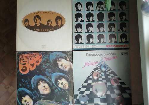Виниловые пластинки LP The Beatles, Modern Talking