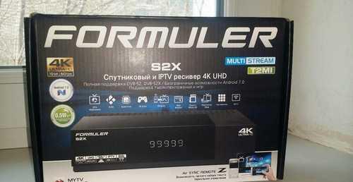 Спутниковый ресивер Formuler S2X 4K UHD