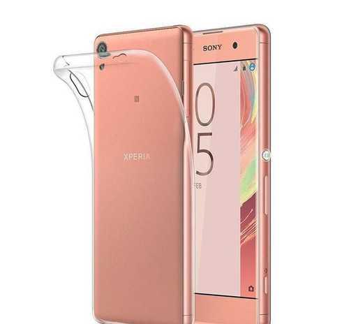 Чехол накладка Sony Xperia XA Ultra Силикон Прозр