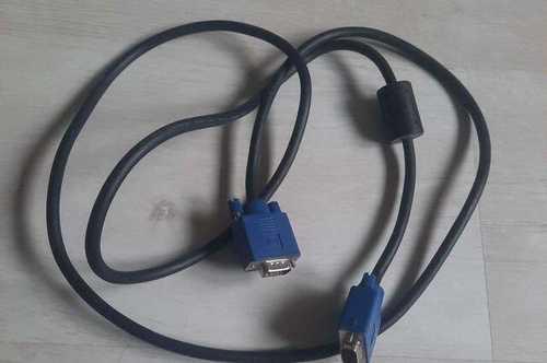 Кабель монитор svga card (15M -15M)