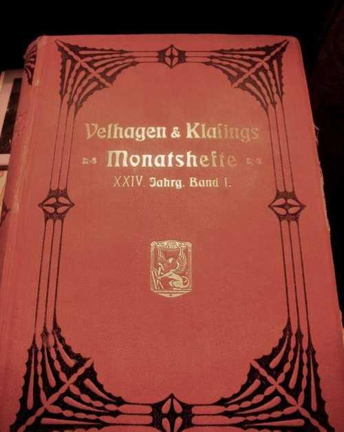 Velhagen Klasings Monatshefte 1909 - 1910