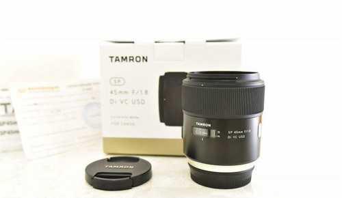 Tamron 45mm f/1.8 Di VC USD на Canon