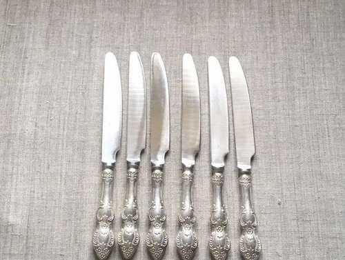 Набор столовых ножей, нейзильбер, СССР