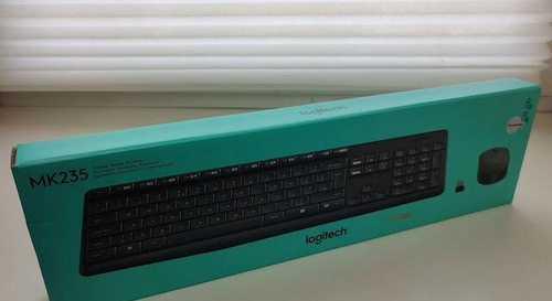 Набор клавиатура+мышь беспроводной Logitech