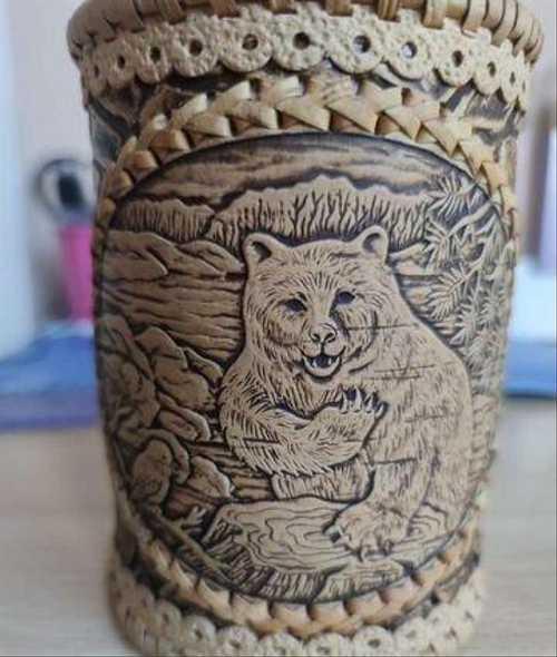 Банка берестяная, береста