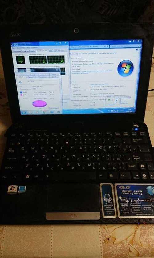 10.1" ноутбук Asus 1015bx
