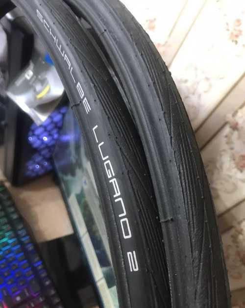 Новые покрышки schwalbe lugano 700х25 шоссе