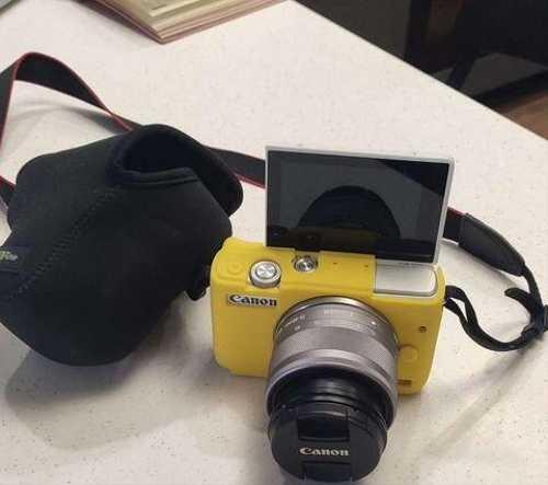 Фотоаппарат canon EOS M10 kit 15-45 white