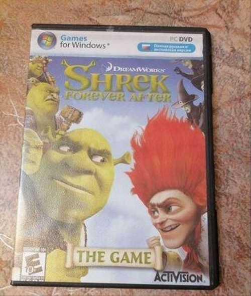 Диск с игрой Shrek forever after