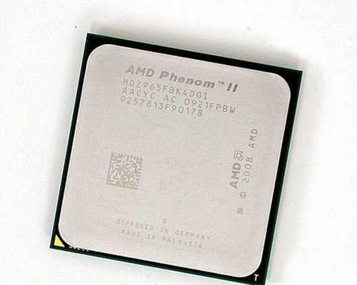 Процессор Phenom ii x4 965\GA-770T\DDR3 16GB