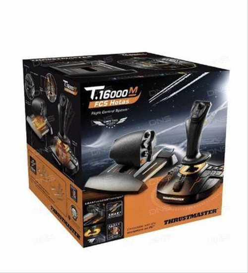 Джойстик ThrustMaster T-16000M FCS hotas новый