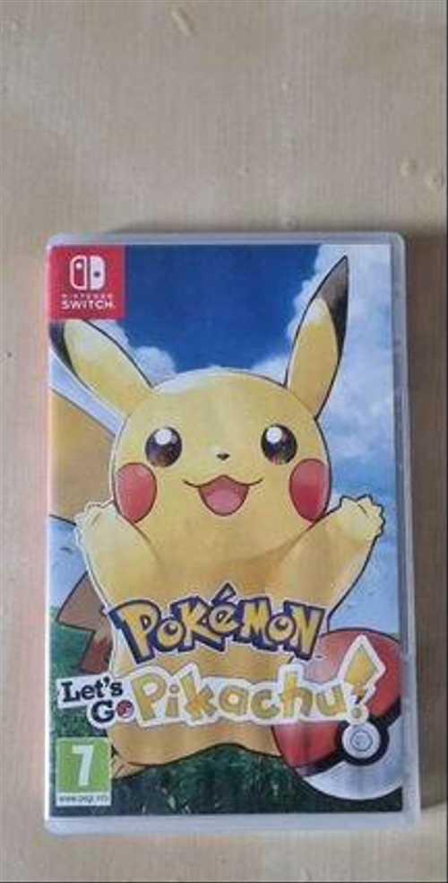 Pokemon let's go Pikachu Nintendo Switch