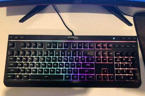 Клавиатура проводная HyperX Alloy Core RGB