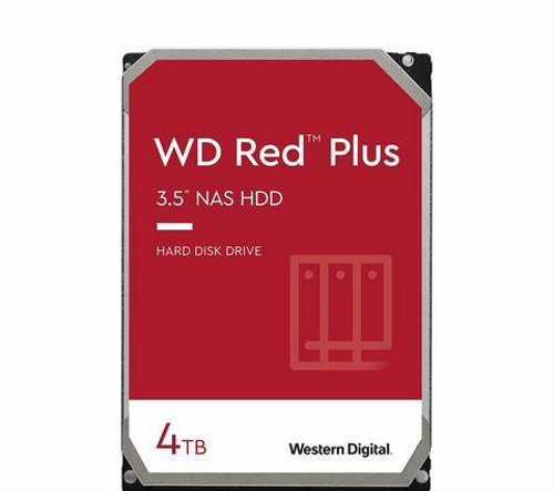 Жесткий диск WD Red Plus 4тб