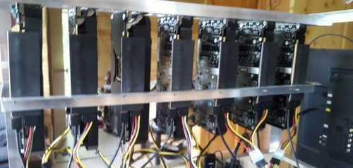 Новая ферма для майнинга Euth или ZCash 170Mh/s