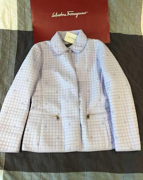 Новая стеганая куртка Salvatore Ferragamo 44р
