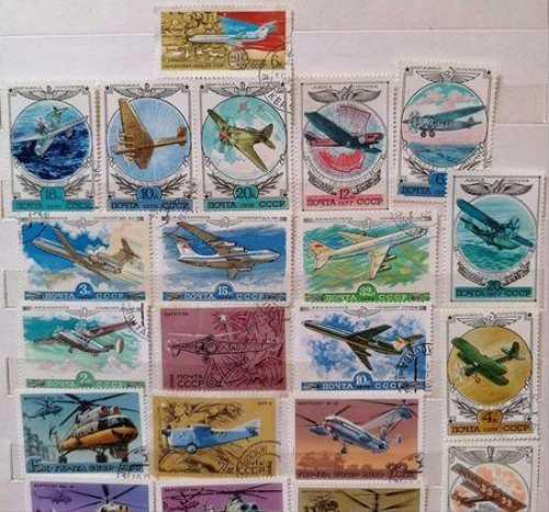 Почтовые марки коллекционные 120штук