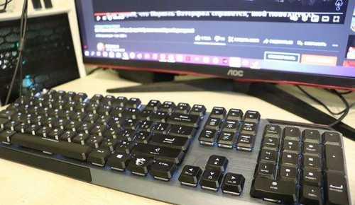 Механическая клавиатура MSI gk50 low profile
