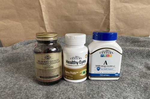 Витамины для глаз с iherb новые