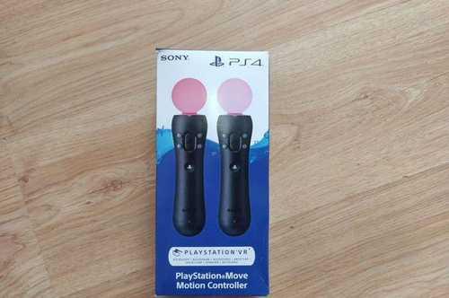 Sony Ps Move V2 2шт Вторая ревизия