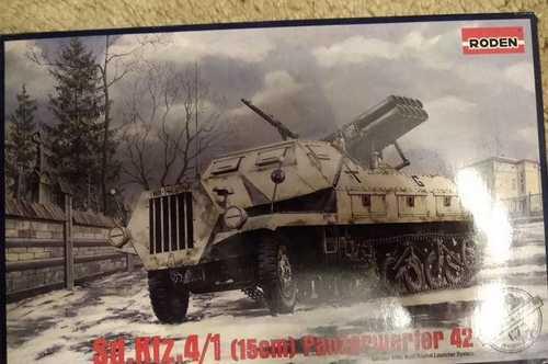 Сборная модель Panzerwerfer 42 1/72 Roden+Armory