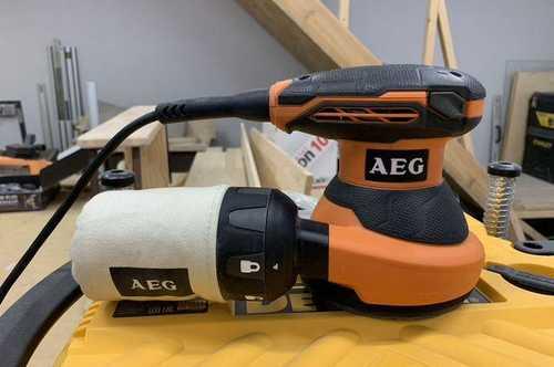 Эксцентриковая шлифмашинка AEG EX 125 ES