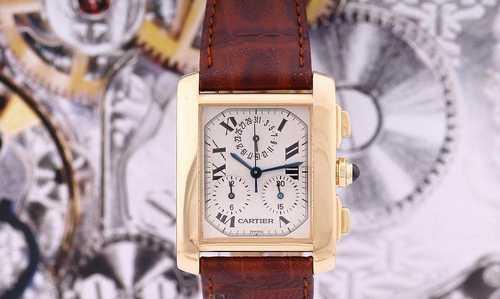 Cartier Tank Francaise Chronograph Gold