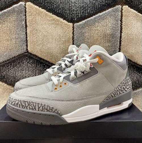 Кроссовки Nike Air Jordan 3 Retro Cool Grey 2021