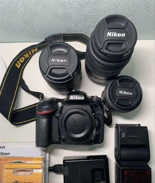 Зеркальный фотоаппарат Nikon D7100 + комплект