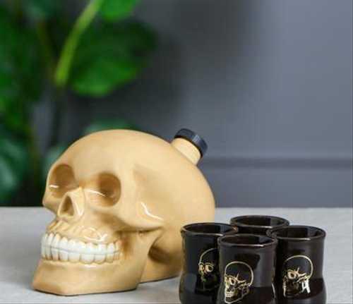 Коньячный набор "Череп"