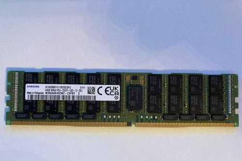 Оперативная память Samsung DDR4 64GB ECC REG 2933